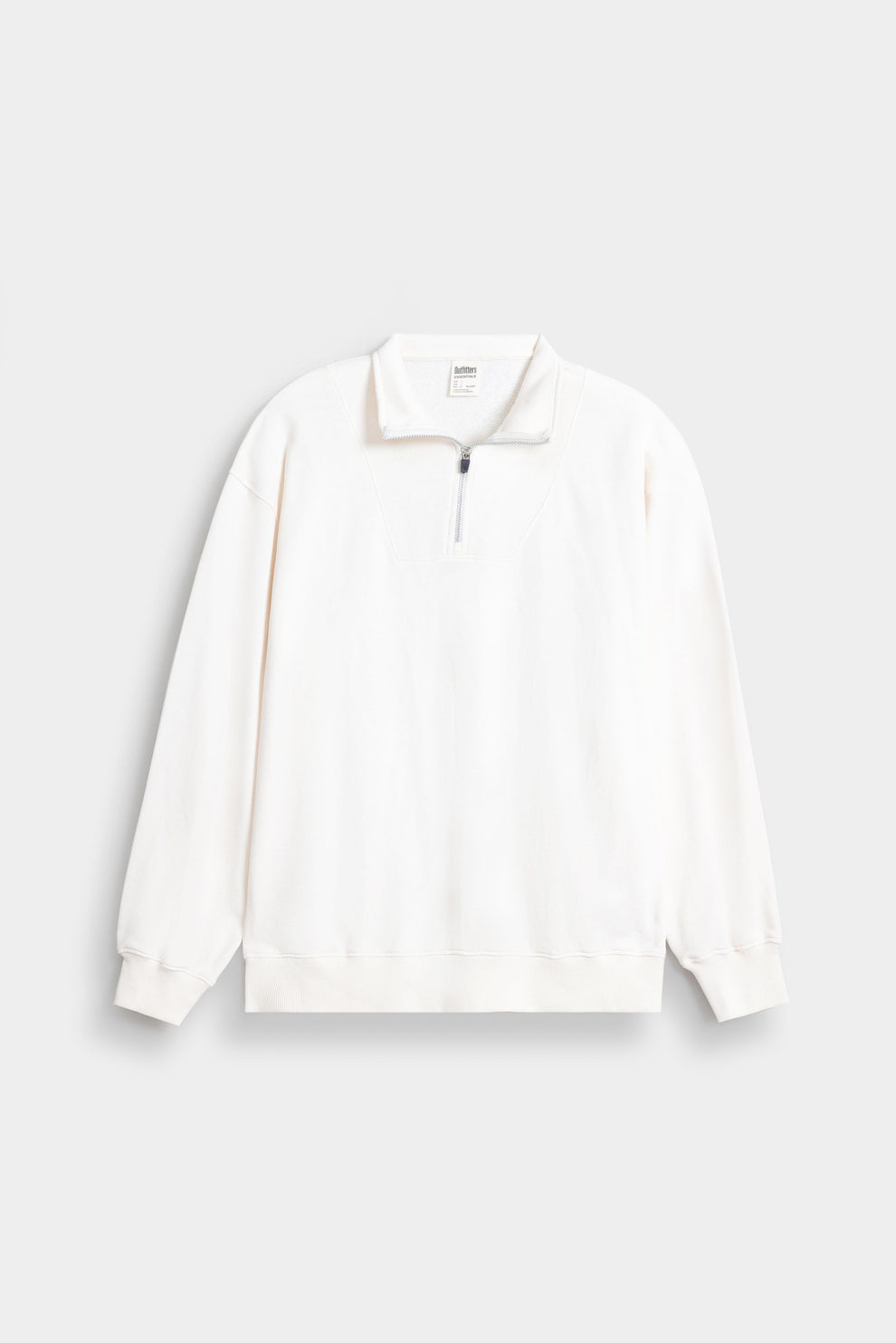 Basic Quarter Zip-Up Sweatshirt – Outfitters
