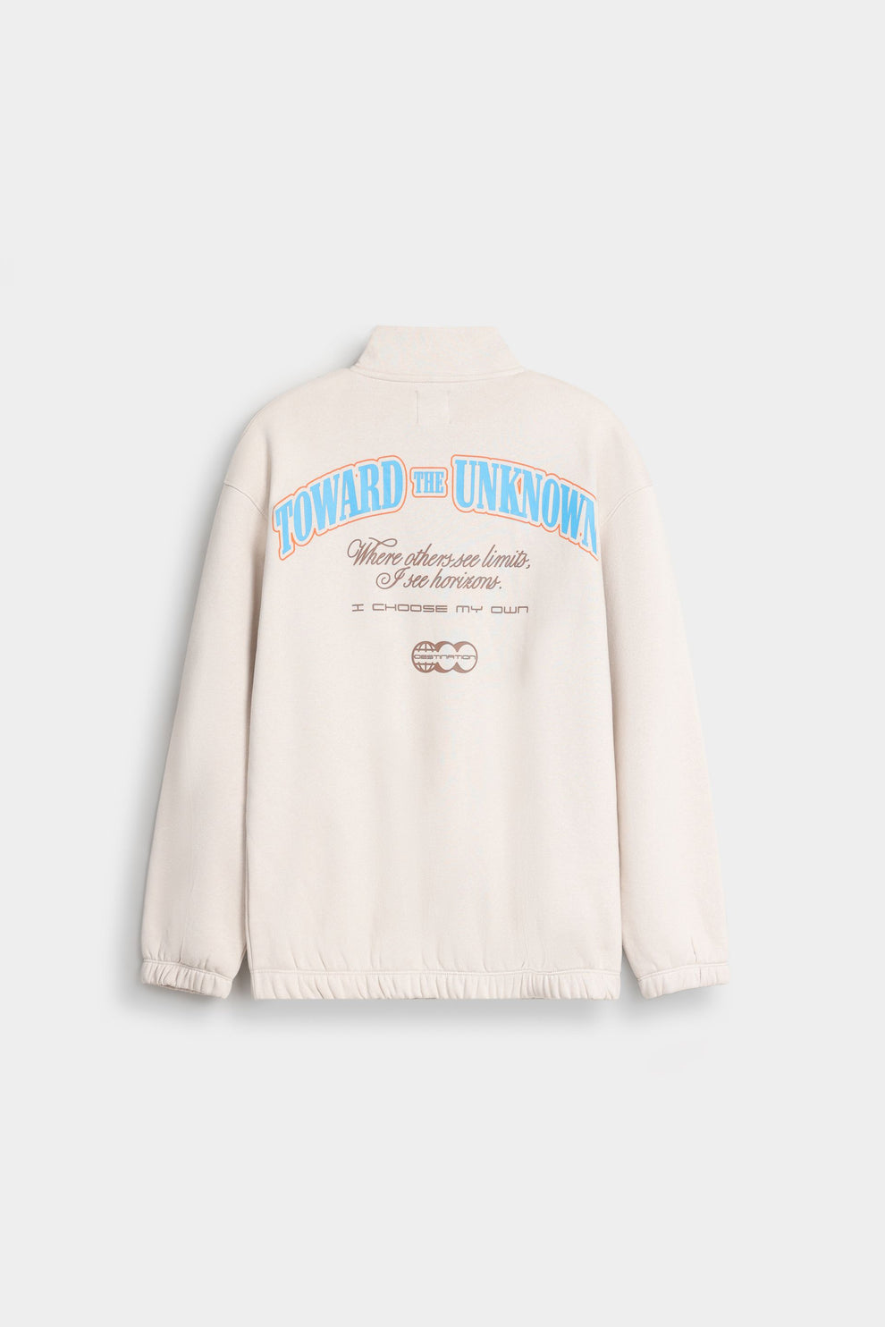 Graphic Quarter Zip-Up Sweatshirt – Outfitters