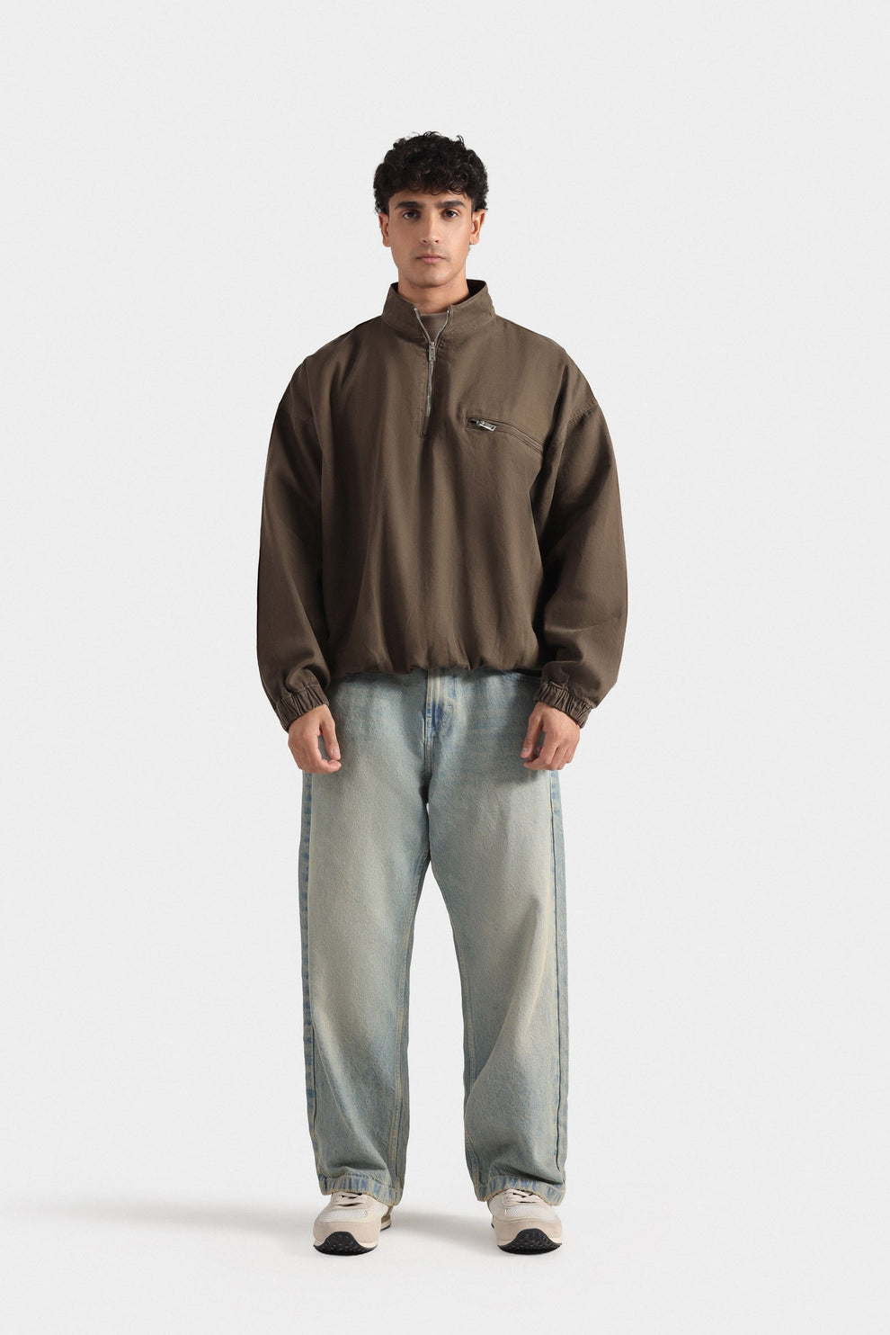 Quarter Zip-Up Shacket – Outfitters